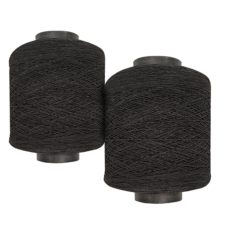 Black high-stretch spandex coarse yarn