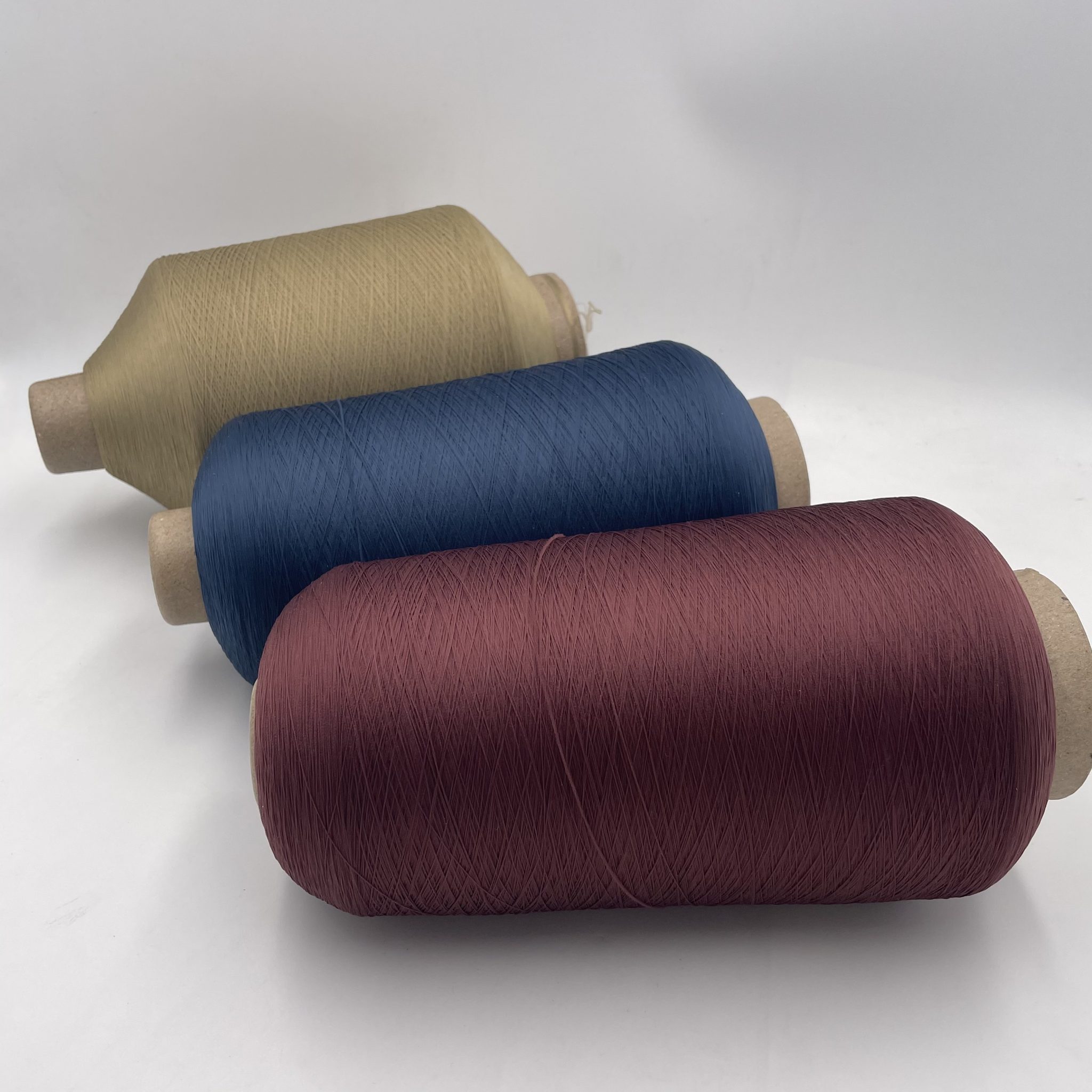 Colored high-strength nylon yarn
