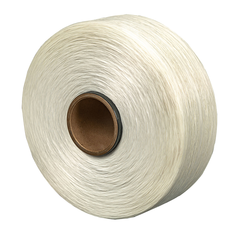 High-strength white spandex coarse yarn